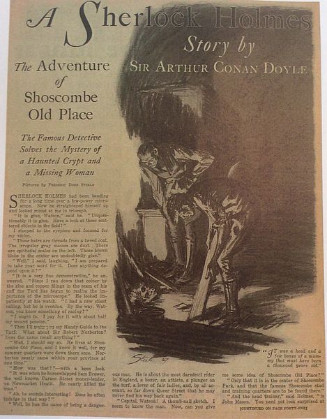 Illustrating the Gothic: Shoscombe Old Place | The Baker Street Irregulars